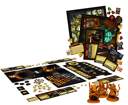 Mice & Mystics Board Game | Cooperative Adventure | Strategy | Fun Family Game for Adults and Kids | Ages 7+ | 2-4 Players | Average Playtime 90 Minutes | Made by Plaid Hat Games