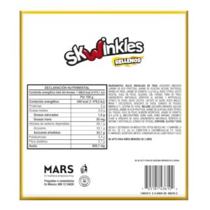 Lucas Skwinkles Pineapple - Tamarind Filled Flavored Sweet & Sour Candy Strips, 0.92oz - 12 Pieces for Treats, Fruit, Parties, Piñatas