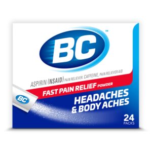 bc pain relief powder, original strength, 24 ct (pack of 1)