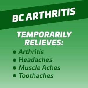 BC Pain Relief Powder, Arthritis Pain, 24 ct (Pack of 1)