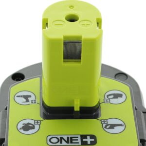 Ryobi P107 One+ 18 Volt Compact Lithium Ion 1.5 Ah Battery Multi Pack (2 Batteries)