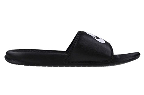 Nike Men's Benassi Just Do It Athletic Sandal, Black/White Noir/Blanc, 9.0 Regular US