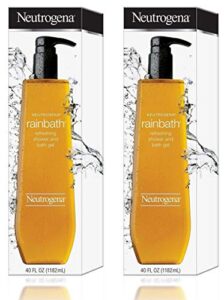 neutrogena rainbath refreshing shower and bath gel 40 oz bottle, pack of 2