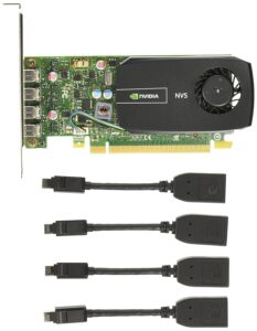 lenovo graphics card - nvs 510-2 gb ddr3 - pcie 2.0 x16 low profile - 4 x mini displayport - for thinkcentre m73; thinkstation p310; p320; p410; p500; p510; p520; p710; p720; p910; p920