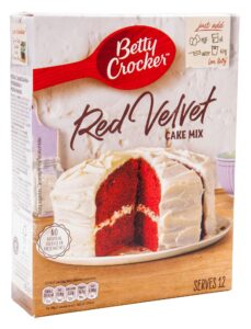 betty crocker red velvet cake mix (450g)