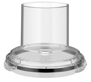 waring commercial wfp11s3b food processor sealed batch bowl cover,clear, 6 x 4.8 x 6 inches