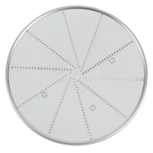 waring commercial wfp16s16 food processor grating disc, silver