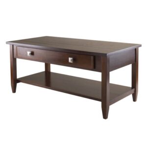 winsome richmond occasional table, antique walnut