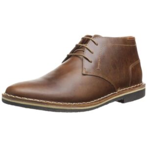 steve madden men's harken chukka boot, cognac, 11 m us