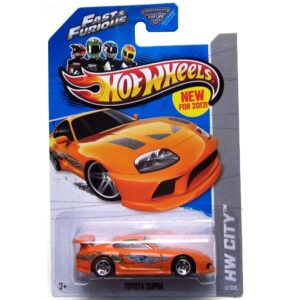 hot wheels 2013 hw city - toyota supra - fast & furious