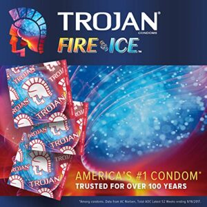 Trojan Fire & Ice Condoms 3 Pack