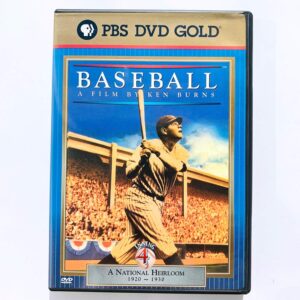 baseball, a film by ken burns, inning 4: a national heirloom 1920-1930, pbs dvd gold edition