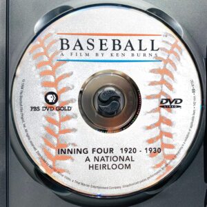 Baseball, A Film By Ken Burns, Inning 4: A National Heirloom 1920-1930, PBS DVD GOLD Edition