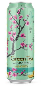 arizona green tea, 22 oz