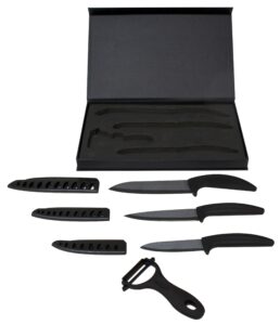 metro fulfillment house 7 piece ceramic knife set