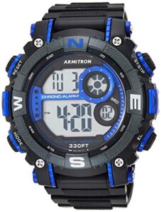 armitron sport men's 40/8284blu sport watch