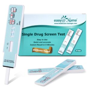 15 pack easy@home marijuana (thc) single panel drug tests kit - #edth-114