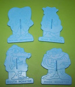 wilton monsters monsters! cookie cutters halloween - set of 4