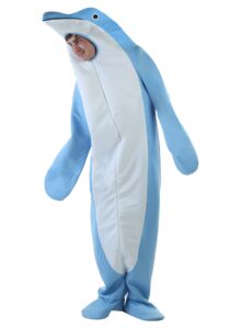 sea dolphin costume for adults dolphin bodysuit outfit - l