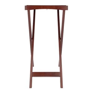 Winsome 94422 Folding Butler Tray Table, Antique Walnut