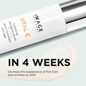 IMAGE Skincare, VITAL C Hydrating Serum, with Potent Vitamin C to Brighten, Tone and Smooth Appearance of Wrinkles, 1.7 Fl Oz (Pack of 1)