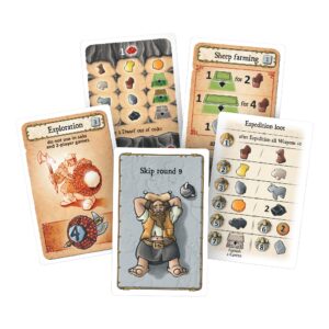 Mayfair Games The Cave Farmers Board Game (Base Game) Cooperative Farming Game Strategy Game for Adults and Kids Ages 12+ 1-7 Players Average Playtime 30-210 Minutes Made by Lookout Games