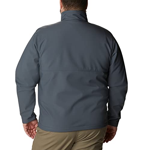 Columbia Men's Ascender Softshell Front-Zip Jacket, Graphite, Medium