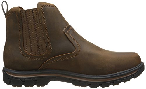 Skechers Men's Relaxed Fit Segment - Dorton Boot,Dark Brown,10.5 M US