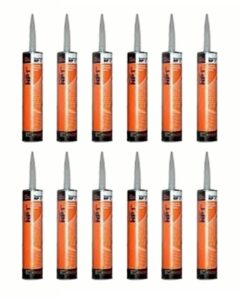 masterseal np-1 polyurethane sealant medium bronze cartridges - 12 pack