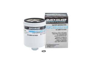 quicksilver 8m0157620 water separating fuel filter for select l6 verado outboards