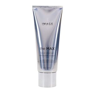 image skincare, the max facial cleanser, silky face wash with peptides for youthful looking skin, 4 fl oz