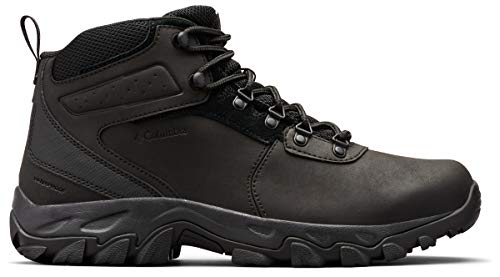 Columbia mens Newton Ridge Plus Ii Waterproof Hiking Boot, Black/Black, 12 US