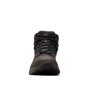 Columbia mens Newton Ridge Plus Ii Waterproof Hiking Boot, Black/Black, 12 US