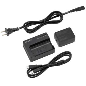 panasonic lumix dmw-btc14 battery charger for panasonic lumix s series dmw-blj31 batteries