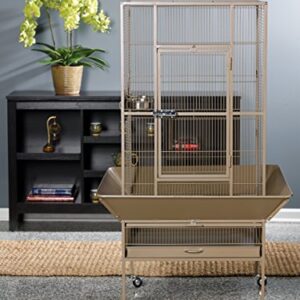 Prevue Pet Products 3352COCO Park Plaza Bird Cage, Coco Brown,Large