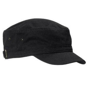 Big Accessories / BAGedge Short Bill Cadet Cap, black, One Size