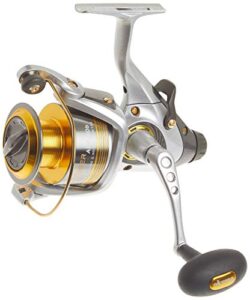 okuma fishing tackle avenger baitfeeder abf-40b graphite spinning reel- abf-40b , 11.3,silver