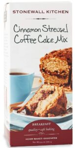 stonewall kitchen cinnamon streusel coffee cake mix, 30 ounce