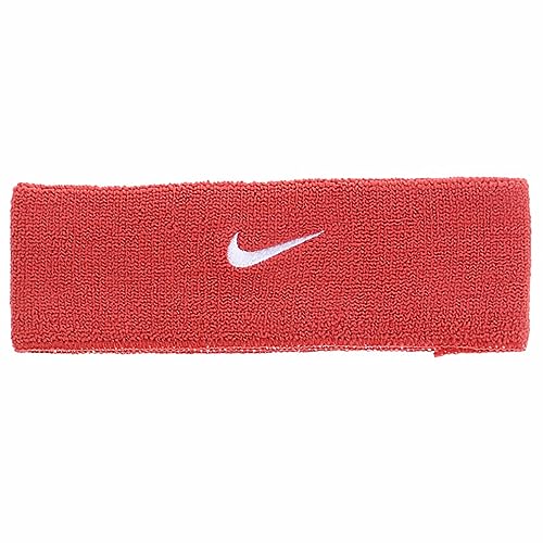 Nike Dri-Fit Home & Away Headband (One Size Fits Most, Varsity Red/White)