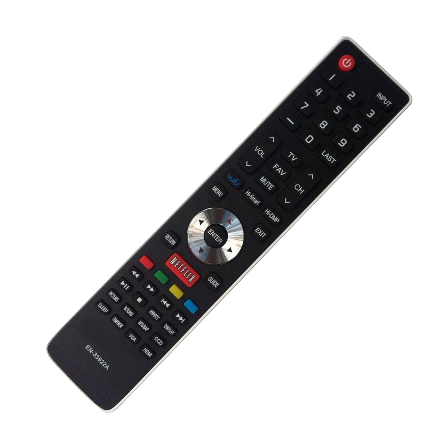 NEW Smart Internet TV REMOTE Control EN-33922A for Hisense Smart Internet TV LHD32K366WUS LTDN40K366NWUS LTDN40K366WUS LTDN50K366GWUS LTDN50K610GW LTDN55K610GW¡­