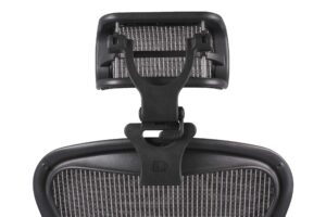 engineered now the original headrest for the herman miller aeron chair (h4 for classic, carbon)