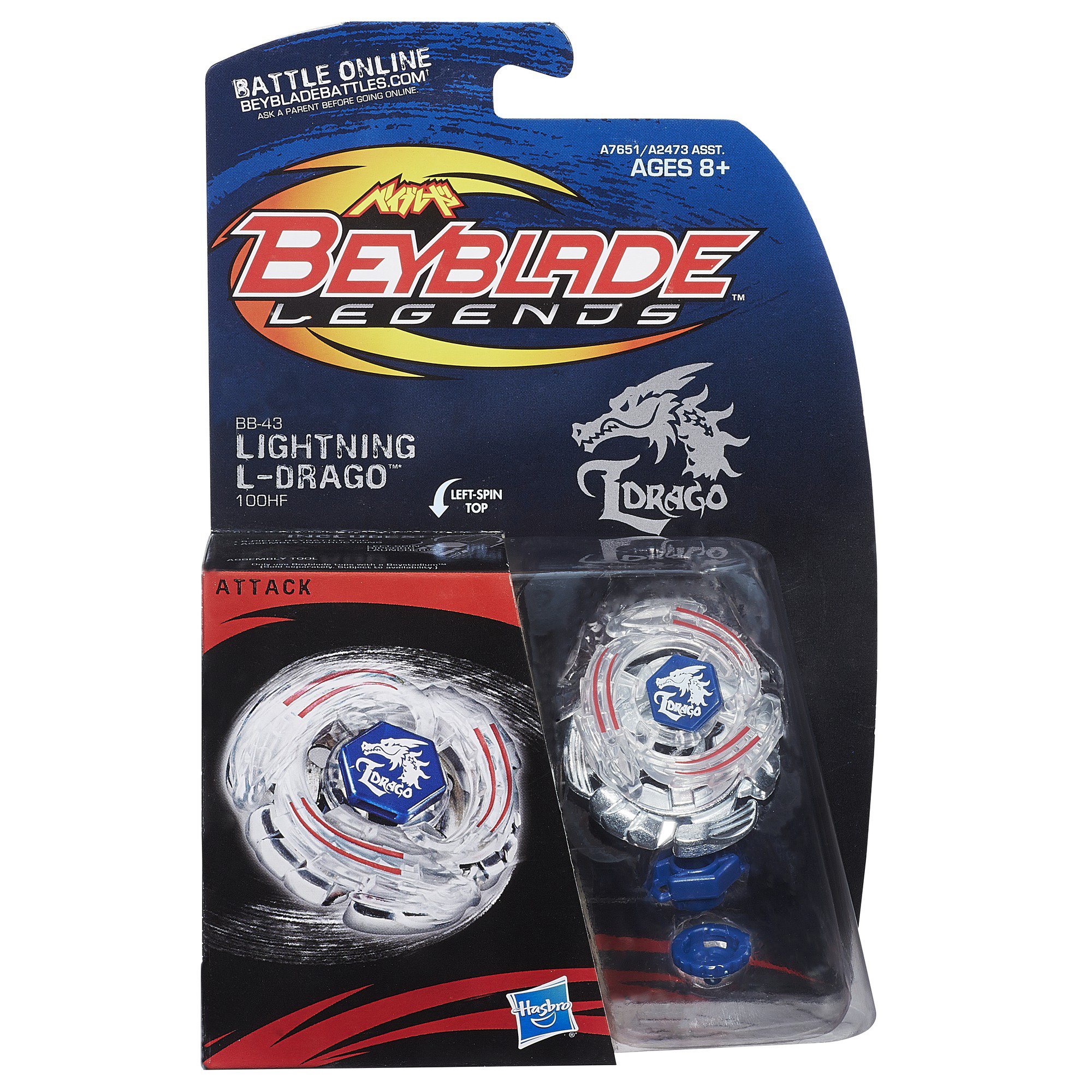 Beyblade Legends BB-43 Lightning L-Drago L100HF Top