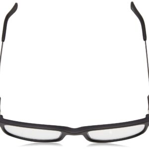 Foster Grant mens Kramer E.readersÂ™ Glasses Reading Glasses, Matte Black/Transparent, 51 mm US