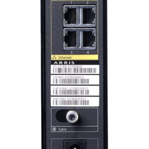 ARRIS DOCSIS 3.0 Residential Gateway with 802.11n/ 4 GigaPort Router/ 2-Voice Lines Certified with Comcast (TG862G-CT)