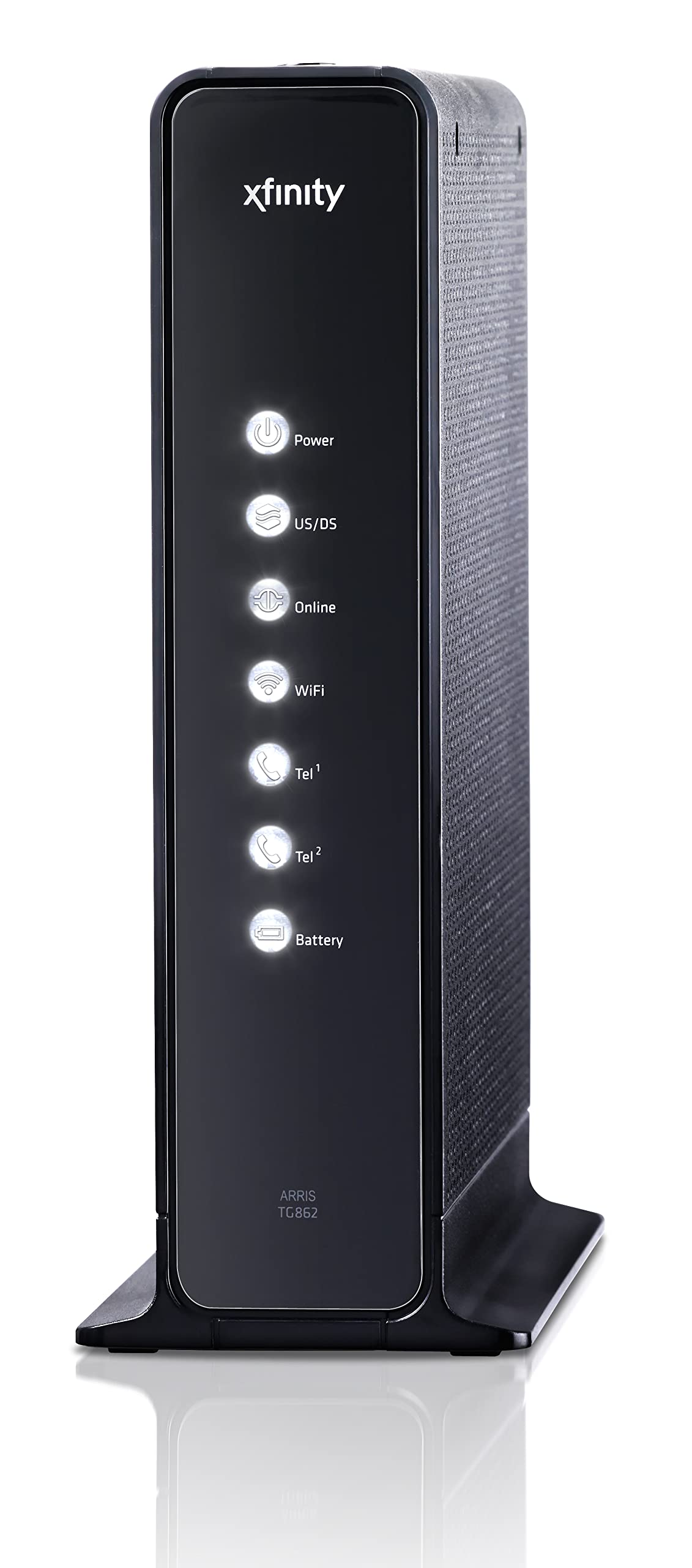 ARRIS DOCSIS 3.0 Residential Gateway with 802.11n/ 4 GigaPort Router/ 2-Voice Lines Certified with Comcast (TG862G-CT)