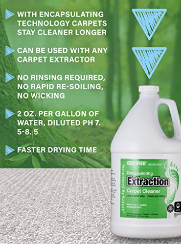 Nilodor Encapsulating Carpet Extraction Cleaner concentrate, 1 gallon (128SBN EXT)