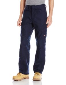 red kap men's shop pant, navy, 30w x 32l