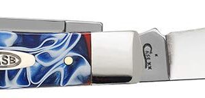 Case WR XX Pocket Knife Patriot Kirinite Trapper Item #11200 - (10254 SS) - Length Closed: 4 1/8 Inches