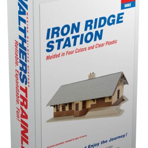 Walthers Trainline HO Scale Model Iron Ridge Station