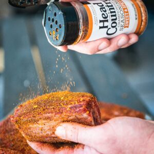 Head Country Bar-B-Q Championship Seasoning, Sweet & Spicy | Gluten Free, MSG Free Barbecue Seasoning With No Allergens | Sweet, Smoky Dry Rub Great On BBQ Chicken, Pork & Ribs | 5.12 Ounce, Pack of 1